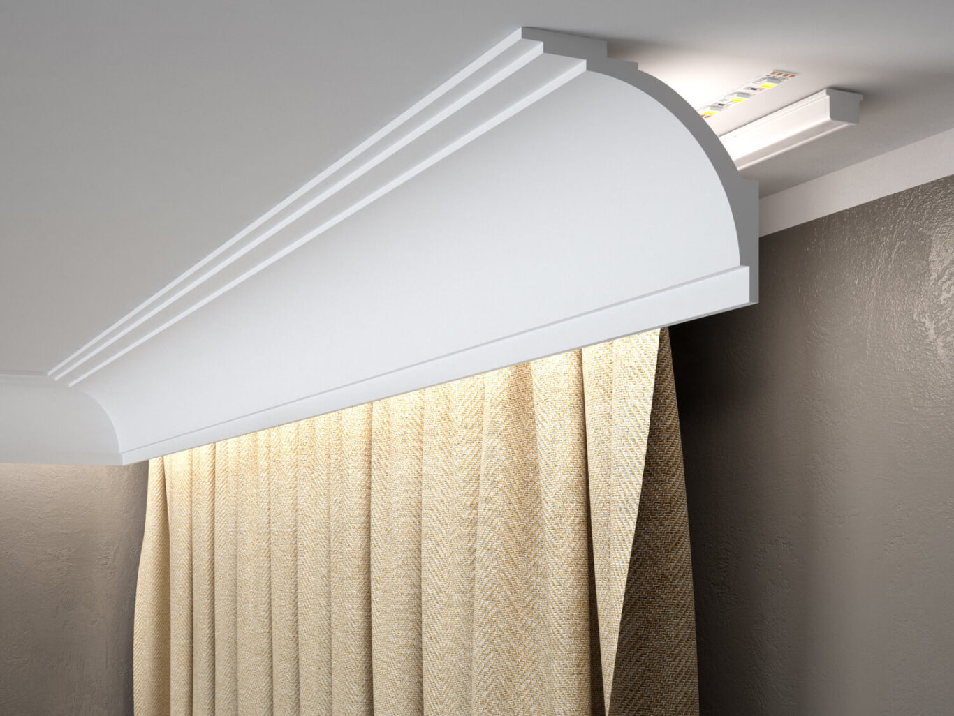 Listwa MD105 Mardom Decor - sufitowa/karniszowa/oświetleniowa - Listwy ...