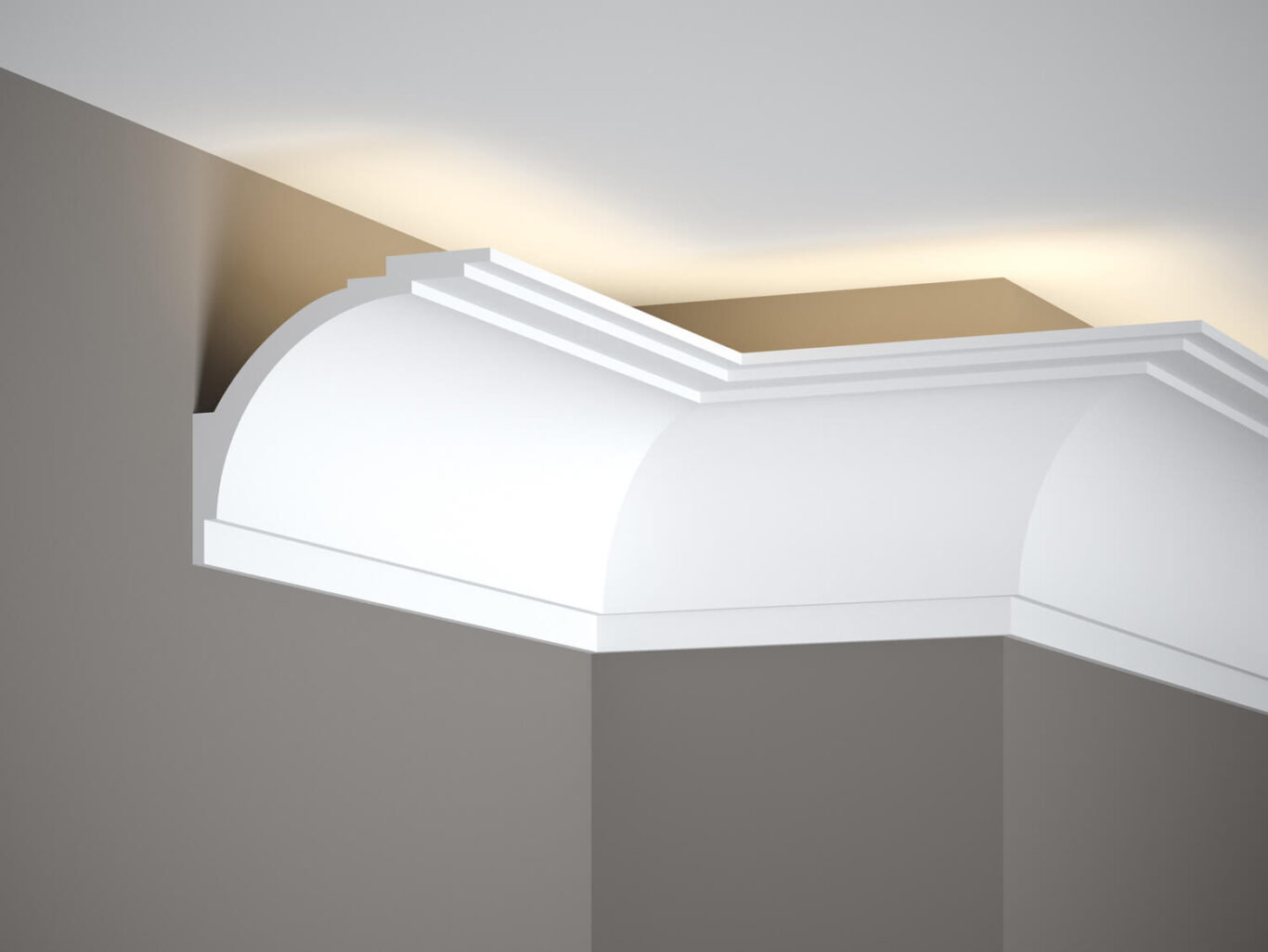 Listwa MD105 Mardom Decor - sufitowa/karniszowa/oświetleniowa - Listwy ...
